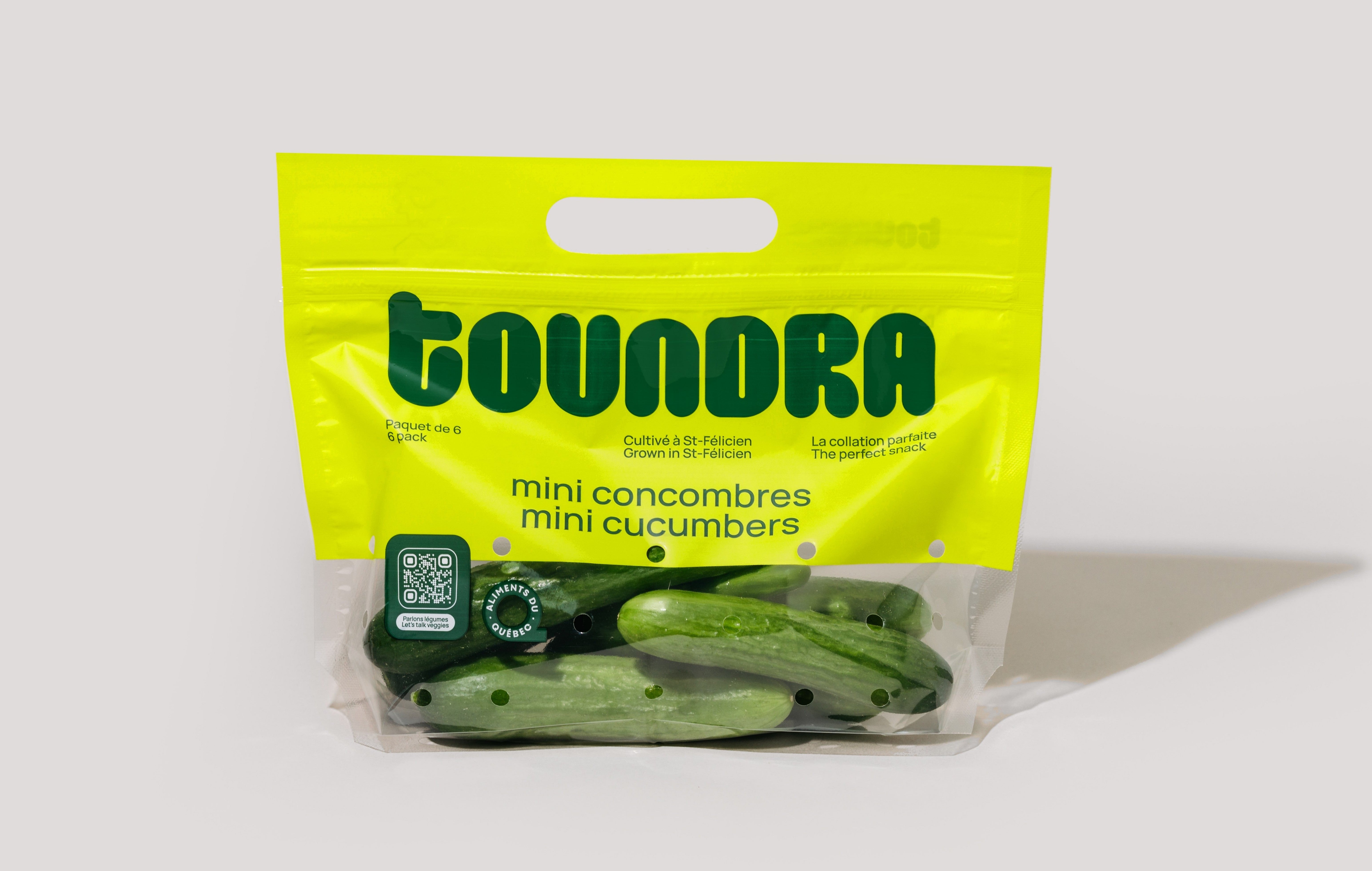 Mini concombres – Les légumes Toundra